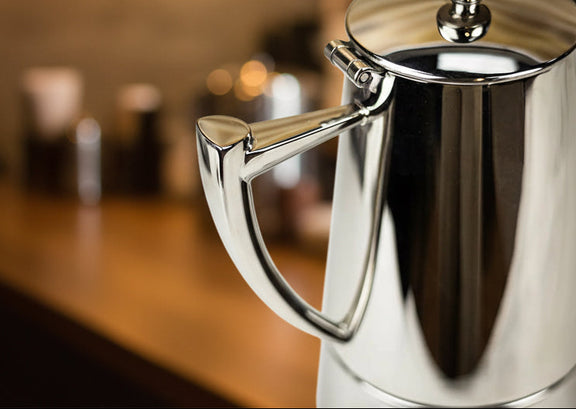 Cuisinox Roma Mirror Stainless Steel Induction Stovetop Moka Espresso